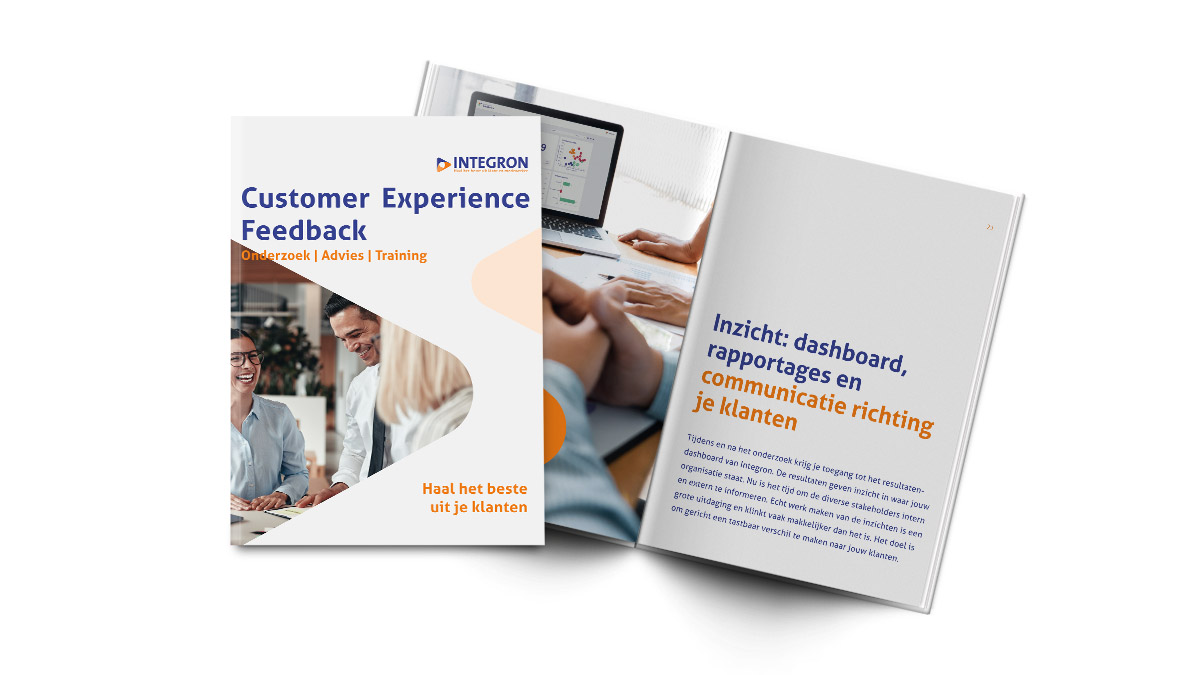 Brochure Customer Experience Feedback - Integron
